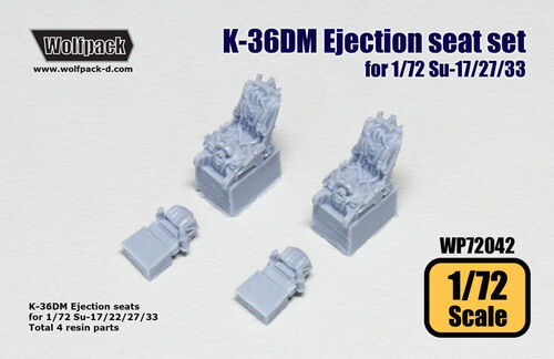 Wolfpack Design WP72042 Sukhoi Su-17 / Su-22 / Su-27 and Su-33 - K-36DM Ejection Seats (2 pcs)
