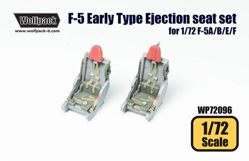 Wolfpack Design WP72096 Northrop F-5 A/B/E/F - Early Type Ejection Seat Set (for Italeri Kits)