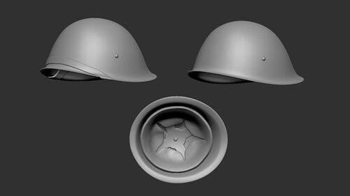 Firma49 H040-72 British Mk.III Helmet Turtle - Detail (10 pcs)