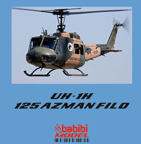NEW! Babibi Models 01178 Bell UH-1 H Iroquois - 125 Azman Sqn Decal Set