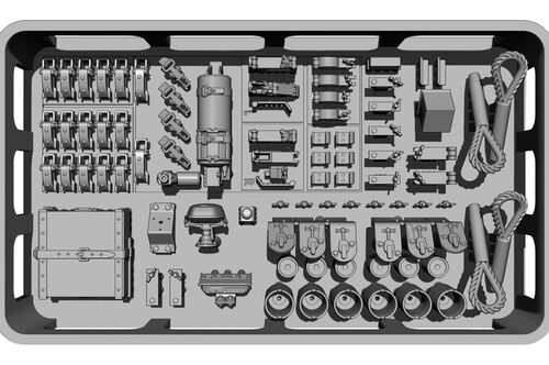 NEW! BSK Model D35013 StuG III Ausf. G - 3D-Printed Detail Set