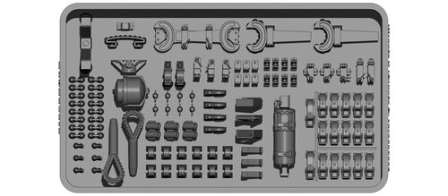 NEW! BSK Model D35019 Jagdpanzer IV 70(A) and 70(V) Lang - 3D-Printed Detail Set