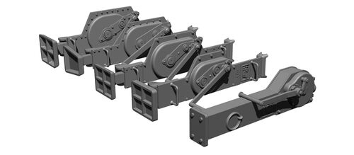 NEW! BSK Model C35014 German Jack Series / Stockwinden