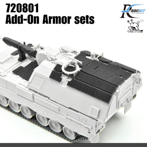 NEW! ROCKIT Studio 720801 PzH-2000 - Add-On Armour Set (for Meng Model Kits)