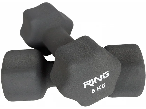 Ring Set bučica 2x5kg neopren RX DB2133-5