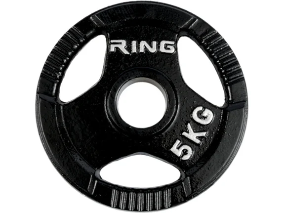 RING Olimpijski tegovi liveni sa hvatom 1x5kg RX PL14-5