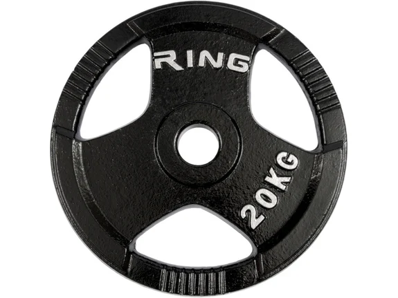 RING Olimpijski tegovi liveni sa hvatom 1x 20kg RX PL14-20.