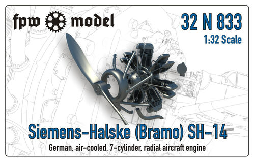 FPW Model 32N833 Siemens-Halske (Bramo) SH-14