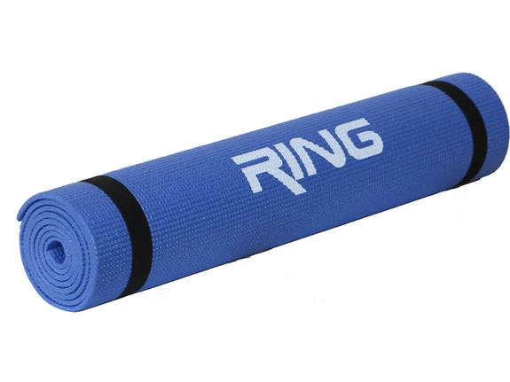 Ring Prostirka aerobik-YOGA PVC RX EM3016-blue