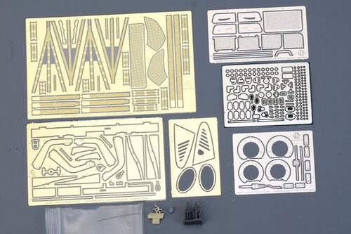 Hobby design HD02-0475 Porsche 911 RSR (2018) - Detail-Up Parts (for NuNu PN24040 Kit)
