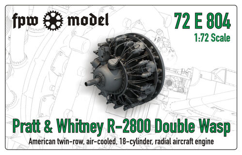 FPW Model 72E804 Pratt & Whitney R-2800 Double Wasp (Early Type)