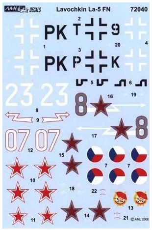 AML D72040 Lavochkin La - 5 FN