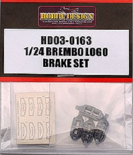 Hobby design HD03-0163 Brembo Logo Brake Set