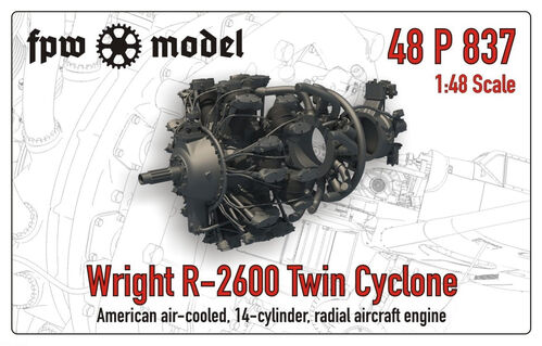 FPW Model 48P837 Wright R-2600 Twin Cyclone