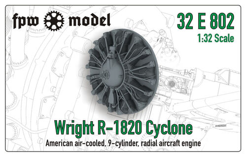 FPW Model 32E802 Wright R-1820 Cyclone