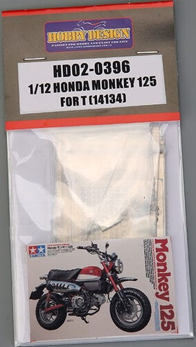Hobby design HD02-0396 Honda Monkey 125 - Detail-Up Set (for Tamiya 14134 Kit)