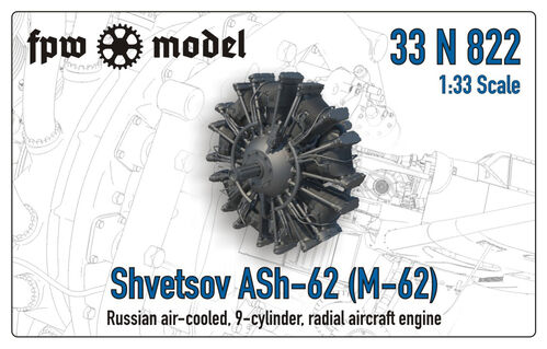 FPW Model 33N822 Shvetsov ASh-62 (M-62)