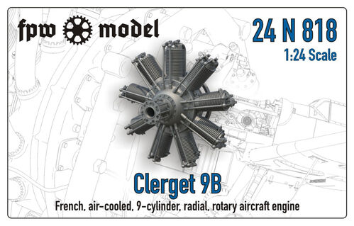 FPW Model 24N818 Clerget 9B