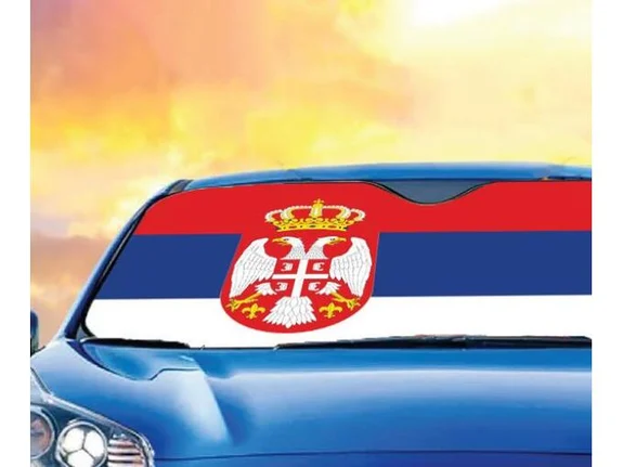 Praxis Zaštitna folija za staklo Motiv zastave Srbije