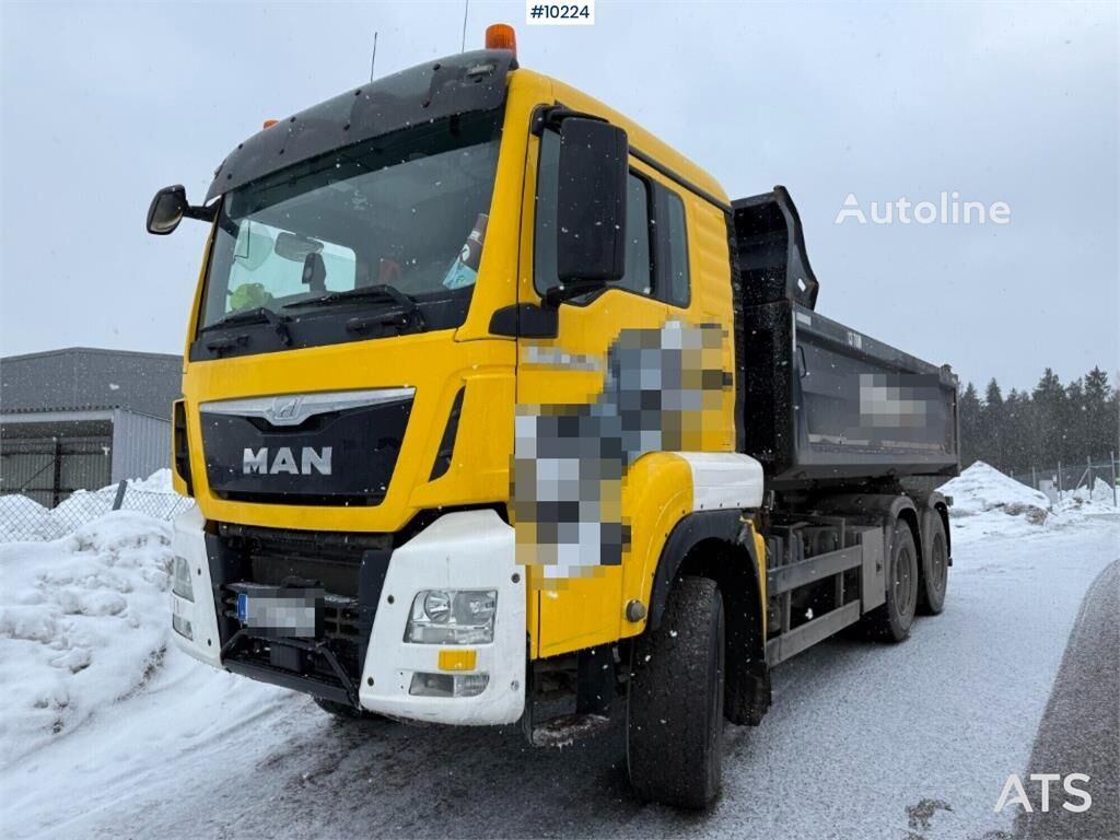MAN TGX 26.480 6X4 BL tipper truck kiper