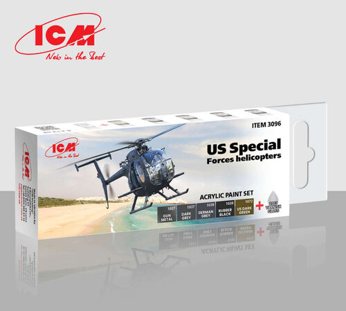 ICM 3096 US Special Forces Helicopters