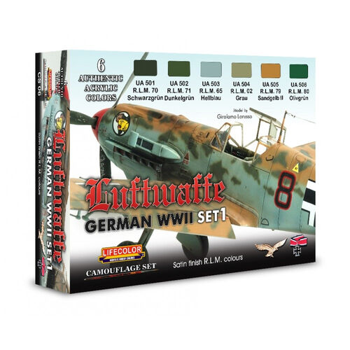 Life Color CS06 - German WWII Luftwaffe Set #1