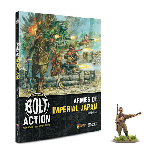 NEW! Bolt Action 401016001 Armies of Imperial Japan (2025) + Figure Hiroo Onoda