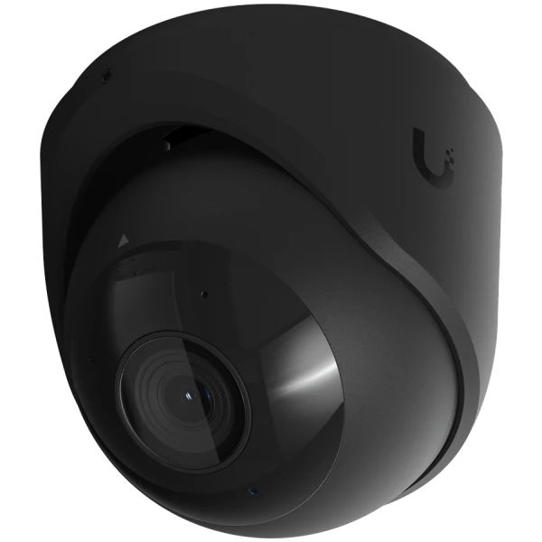 Ubiquiti UVC-G6-Turret-B Black, All-weather, tamper-resistant 4K PoE camera with a 11.8 8MP image sensor, Multi-TOPs AI Engine, and 3-axis