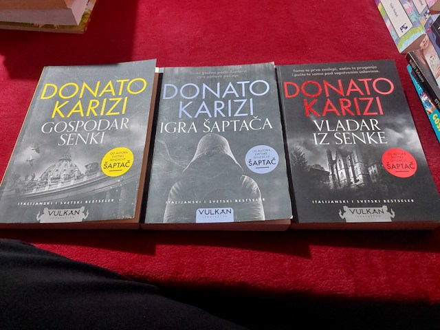 Donato Karizi komplet od 3 knjige TOP