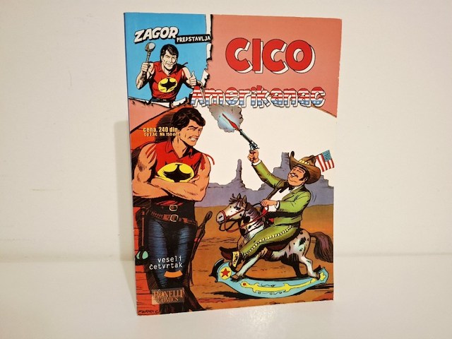 Zagor Cico Amerikanac Veseli četvrtak broj 3