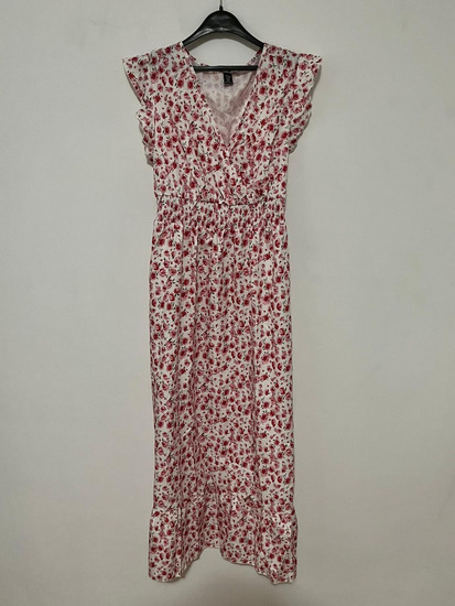 Shein curve floral maxi haljina, XL, NOVO