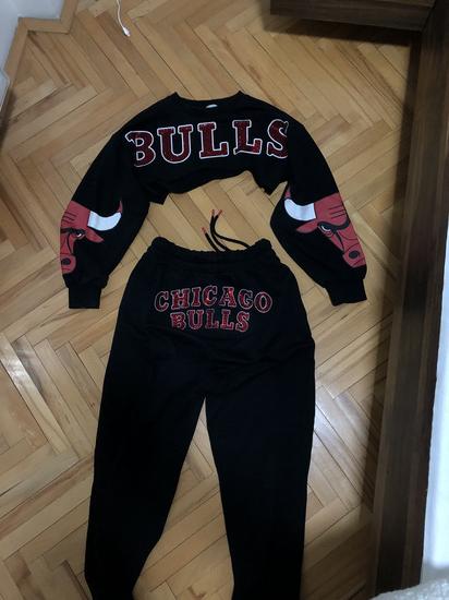 BershkaxNBA limited chicago bulls komplet cirkoni