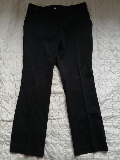 Global crne pamucne poslovne pantalone, 38-40