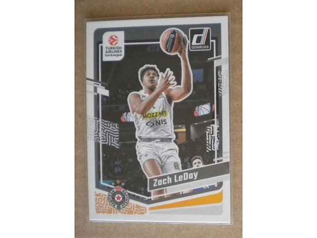 Kartica `EuroLeague Basketball 2023-24-Zach LeDay`