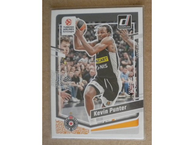 Kartica `EuroLeague Basketball 2023-24-Kevin Punter`