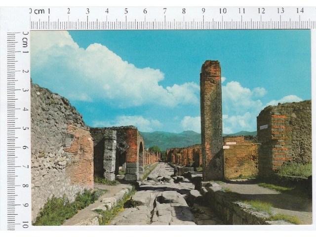 Pompei - Via Stabiana, Stabiana Road