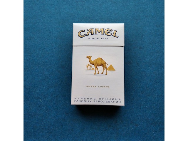 CAMEL super lights, prazna kutija