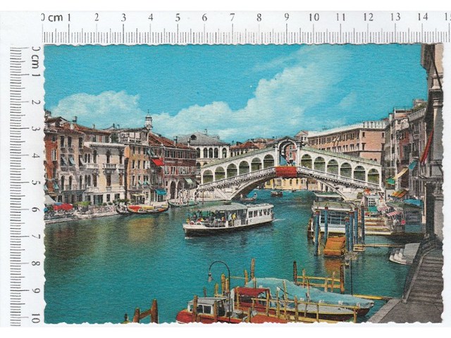 Venecija, Ponte di Rialto e Albergo Marconi