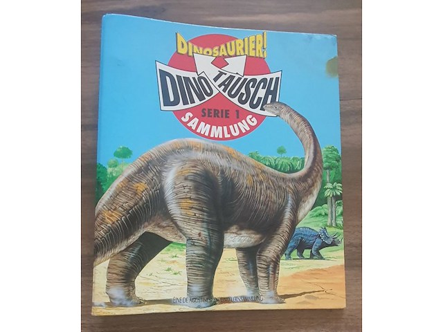 Dinosaurier Dino Tausch ALBUM SA KARTICAMA Dinosaurusi