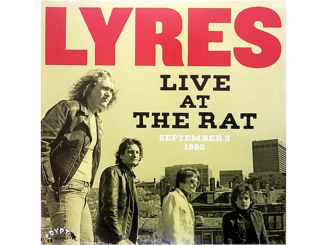 Lyres – Live At The Rat (September 3 1980)