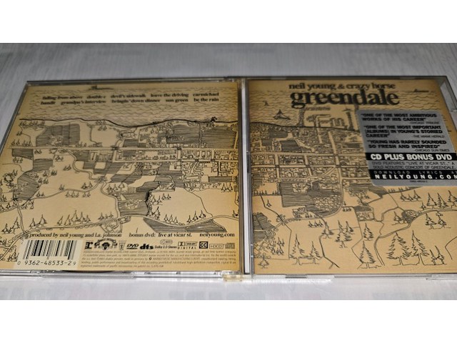 Neil Young - Greendale CD+DVD , ORIGINAL