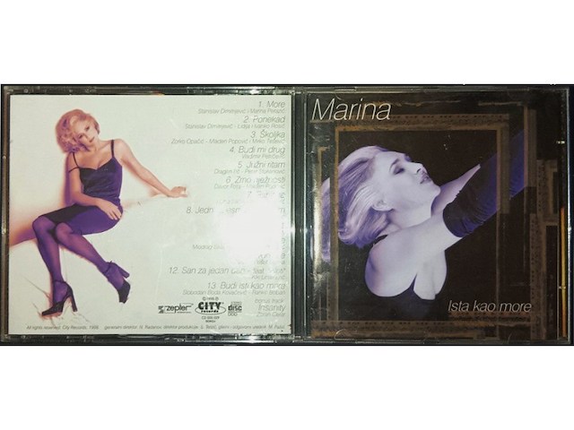 Marina Perazic-Ista kao More CD (1998)