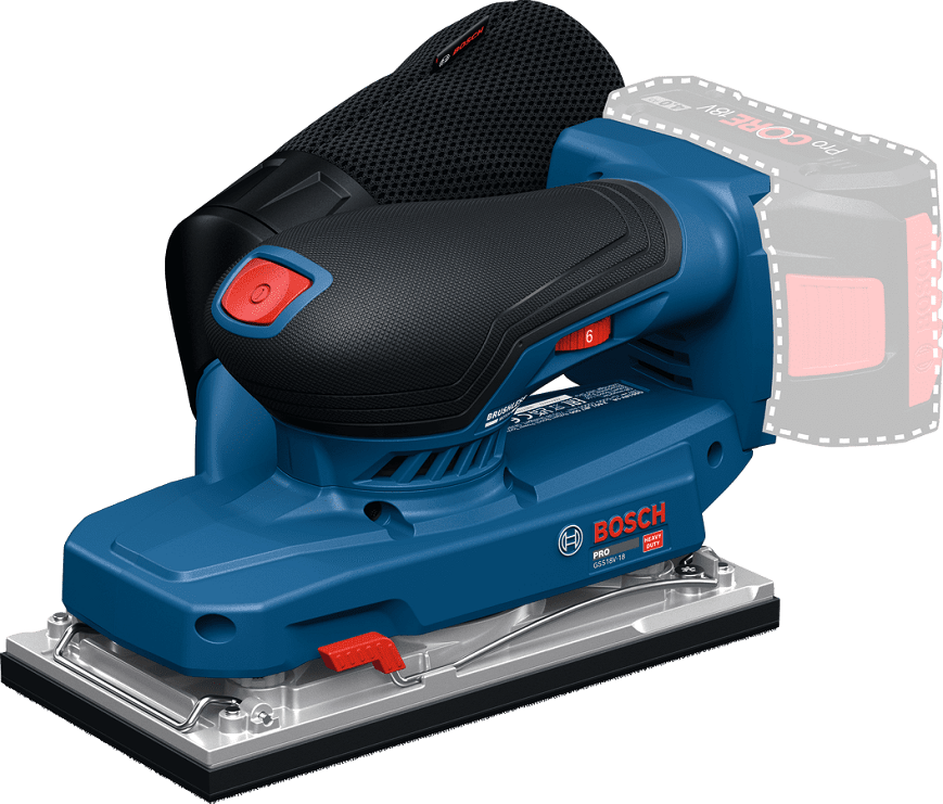 Bosch GSS18V-18 Akumulatorska Vibraciona brusilica, solo