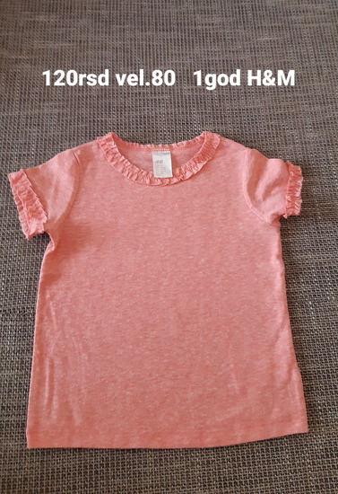 H&M majica za bebe/decu kratak rukav