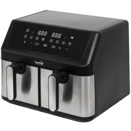 Dupla friteza na vruć vazduh - Air Fryer 2x4.5L 2000W HOME