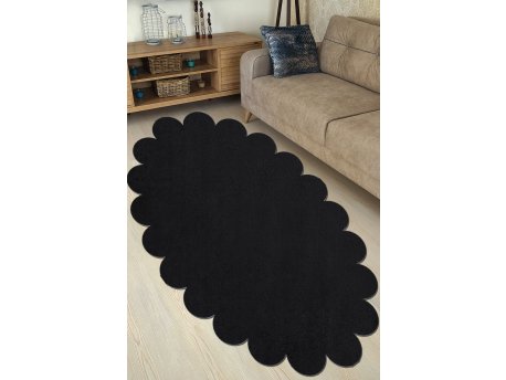 Conceptum Hypnose Tepih staza (80x120) Ellipse Daisy Black