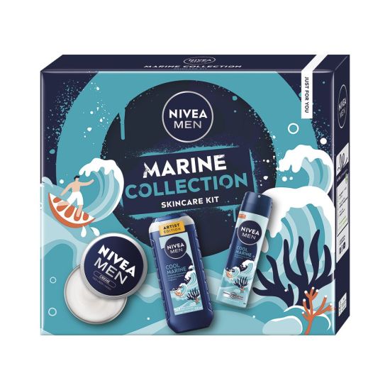 Nivea Poklon Set za muškarce sa osvežavajućim mirisom okeana