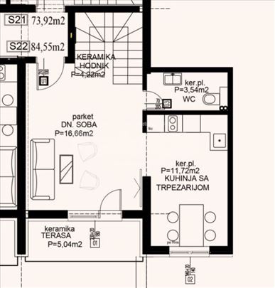 Prodaja apartmana u objektu sa bazenom i spa