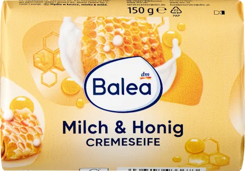 Balea
Balea kremasti sapun za ruke – med i mleko, 150 g
