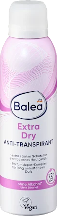 Balea
Extra Dry ANTI-TRANSPIRANT 72h deo sprej, 200 ml
